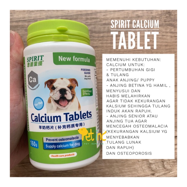 Jual Spirit calcium tablet | Shopee Indonesia