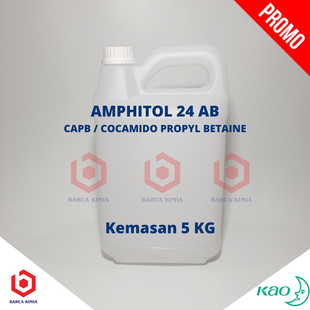 Jual KAO AMPHITOL 24 AB / CAPB COCAMIDO PROPYL BETAINE 5 KG | PELEMBUT ...
