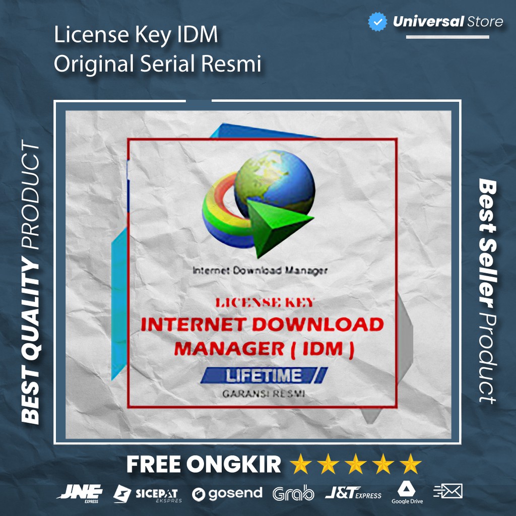 Jual Serial Key IDM Internet Download Manager Original License PRO Lifetime Premium Pro Plus ...