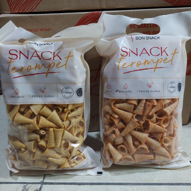 Jual ALMA.SNACK SNACK TEROMPET 300gr CEMILAN KILOAN MURAH | Shopee ...
