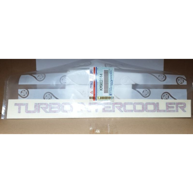 Jual STIKER / STICKER TURBO INTERCOOLER100% ASLI KTB | Shopee Indonesia
