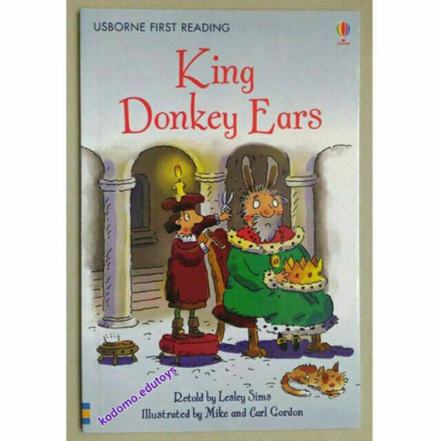 Jual Usborne First Reading - King Donkey Ears | Shopee Indonesia