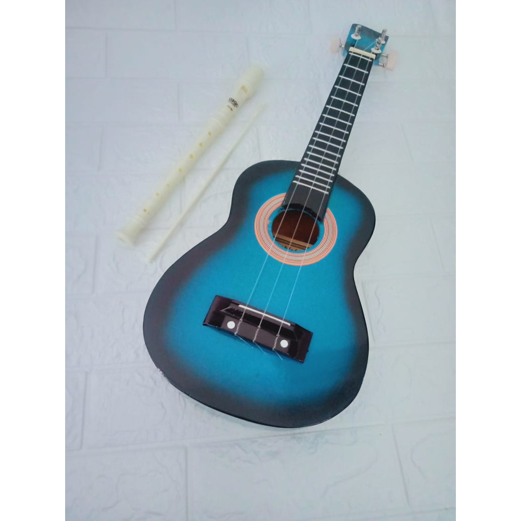 Jual UKULELE KENTRUNG GITAR KECIL SENAR 3 DAN SENAR 4 FREE KARDUS ...