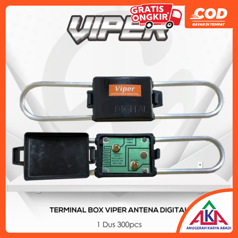 Jual Driver Terminal Box Antena Digital VIPER Antena lama jadi Digital ...