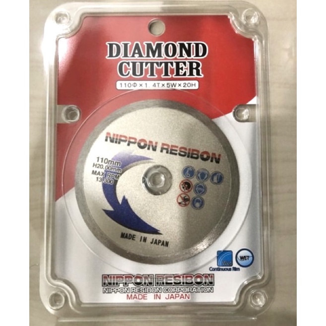 Jual Diamond wheel 4”inci nippon resibon ASLI ORIGINAL Mata potong ...