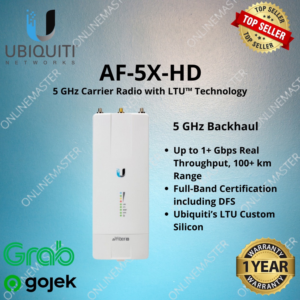 Jual Ubiquiti Access Point Airfiber 5X HD AF-5XHD | Shopee Indonesia