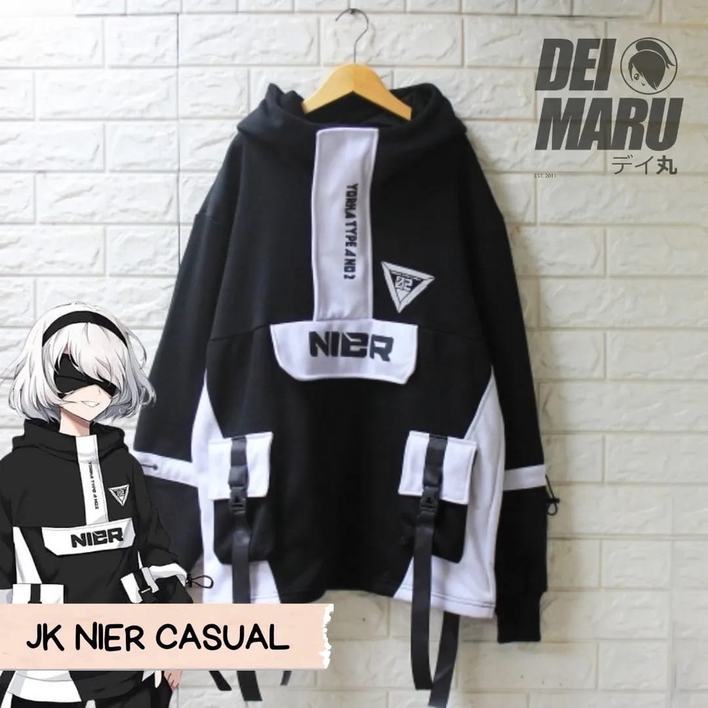Jual Jaket Anime Jepang Nier Casual Jacket Genshin Impact - JK Nier ...