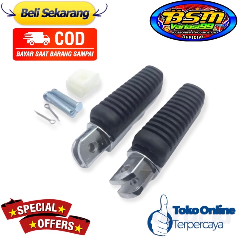 Jual Karet foot step depan Vixion old New NVA NVL BYSON scorpio MURAH ...