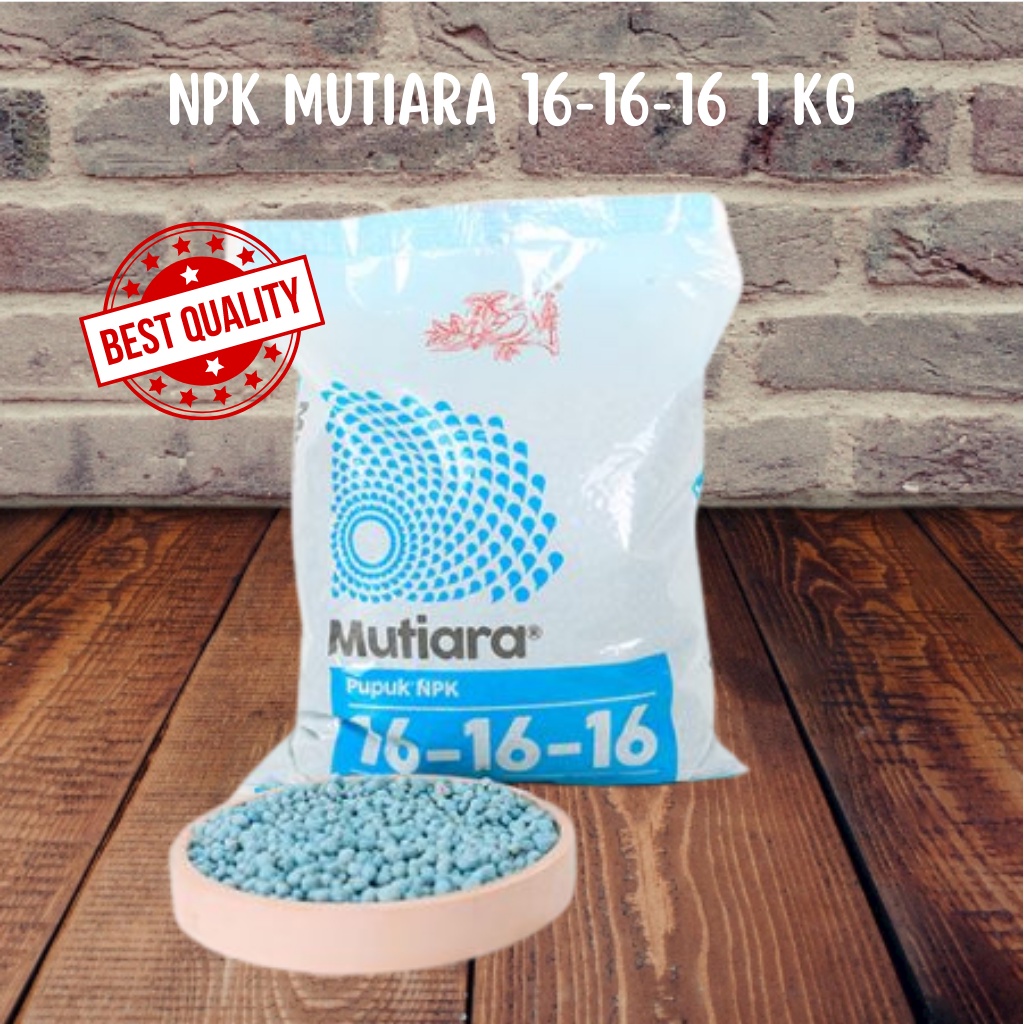 Jual Pupuk NPK Mutiara 16-16-16 Original 1Kg | Shopee Indonesia