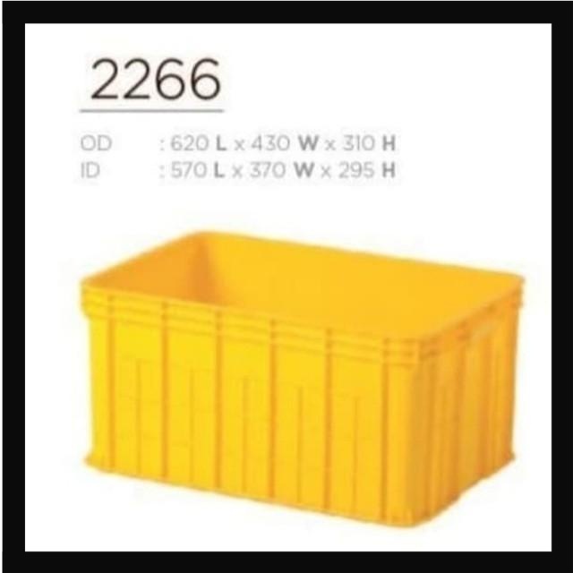Jual kontainer industri / kontainer serbaguna rabbit 2266 ( 62x 43x 31 ...