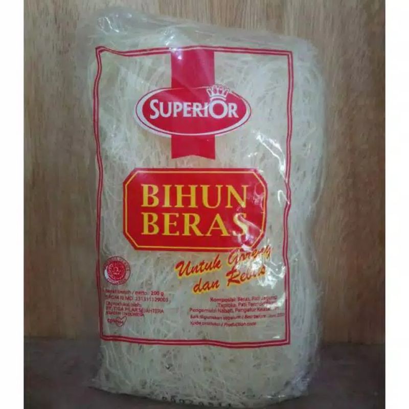 Jual bihun beras superior 200gr | Shopee Indonesia