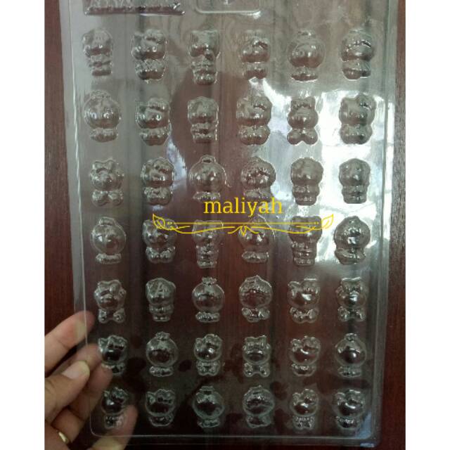 Jual CETAKAN COKLAT HELLO KITTY MINI MIKA ASATA TEBAL MK 191 | Shopee Indonesia