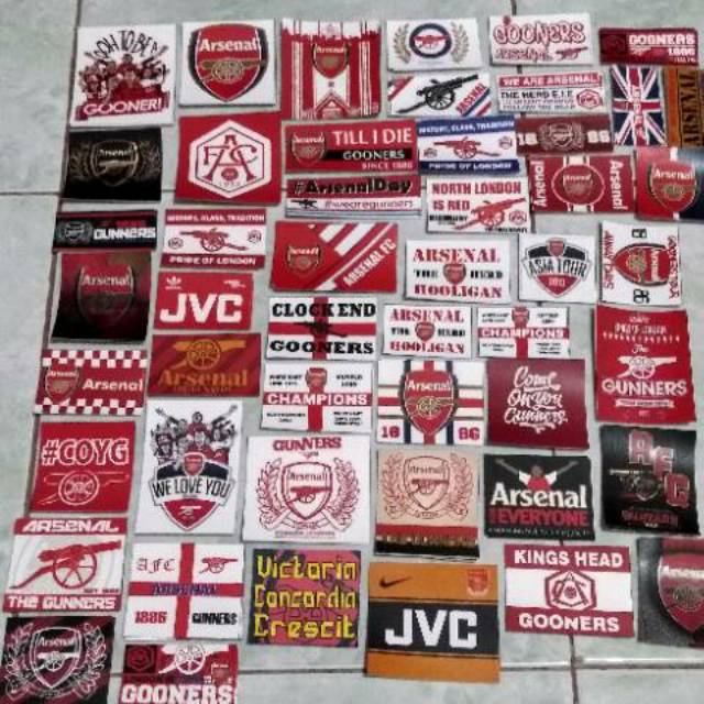 Jual Stiker Arsenal Limited Edition, The Gunners AFC New Edition 2025 ...