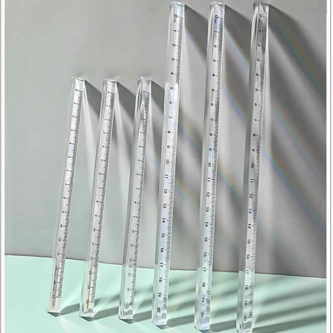 Jual [ORGM] Alat Tulis Kantor Perlengkapan Sekolah Penggaris Transparan ...