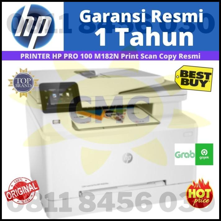 Jual Printer Hp Laser Jet Mfp 182N 182 N Pro Color Warna Resmi All In ...