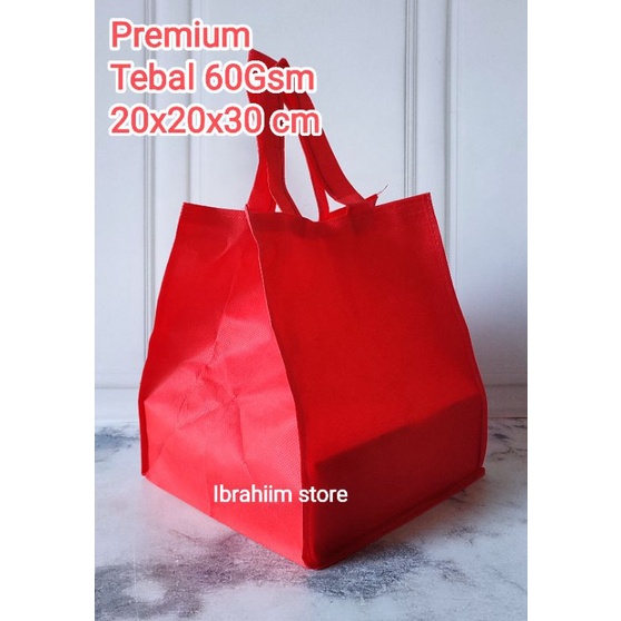 Jual TERLARIS TAS BOX NASI POLOS SIZE 22x22x30 PXLXT / TAS HAMPERS ...