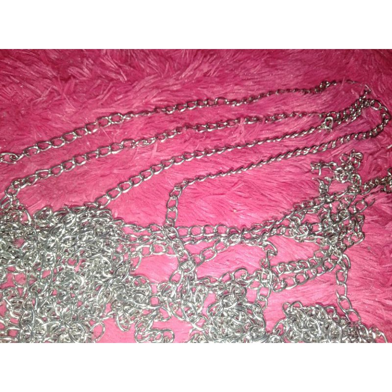 Jual rantai akrilik sign board aksesoris gantungan kunci per meter ...