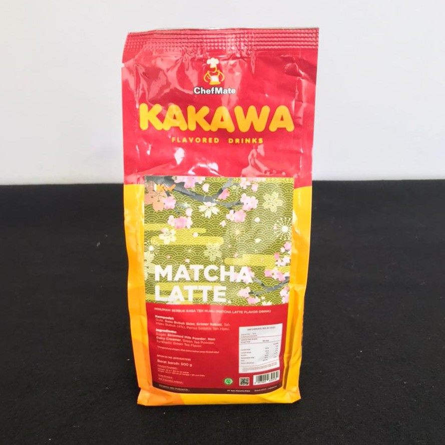 Jual CHEFMATE Kakawa Flavored Drinks Matcha Latte 500 gr | Shopee Indonesia