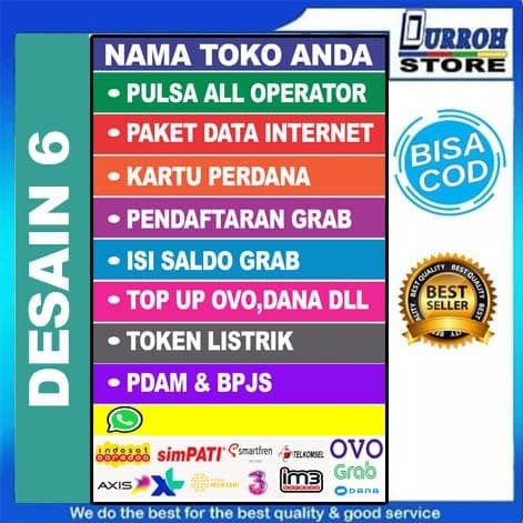 Jual Spanduk Banner Promosi Celluler / Phone Cell / Konter Hp | Shopee ...