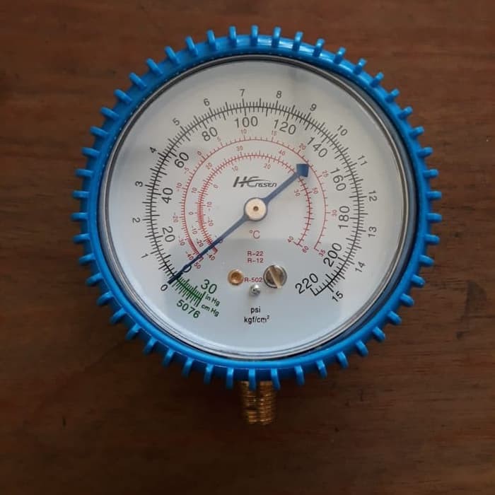 Jual meteran manifold / pressure gauge / kepala manifold /Manometer ...
