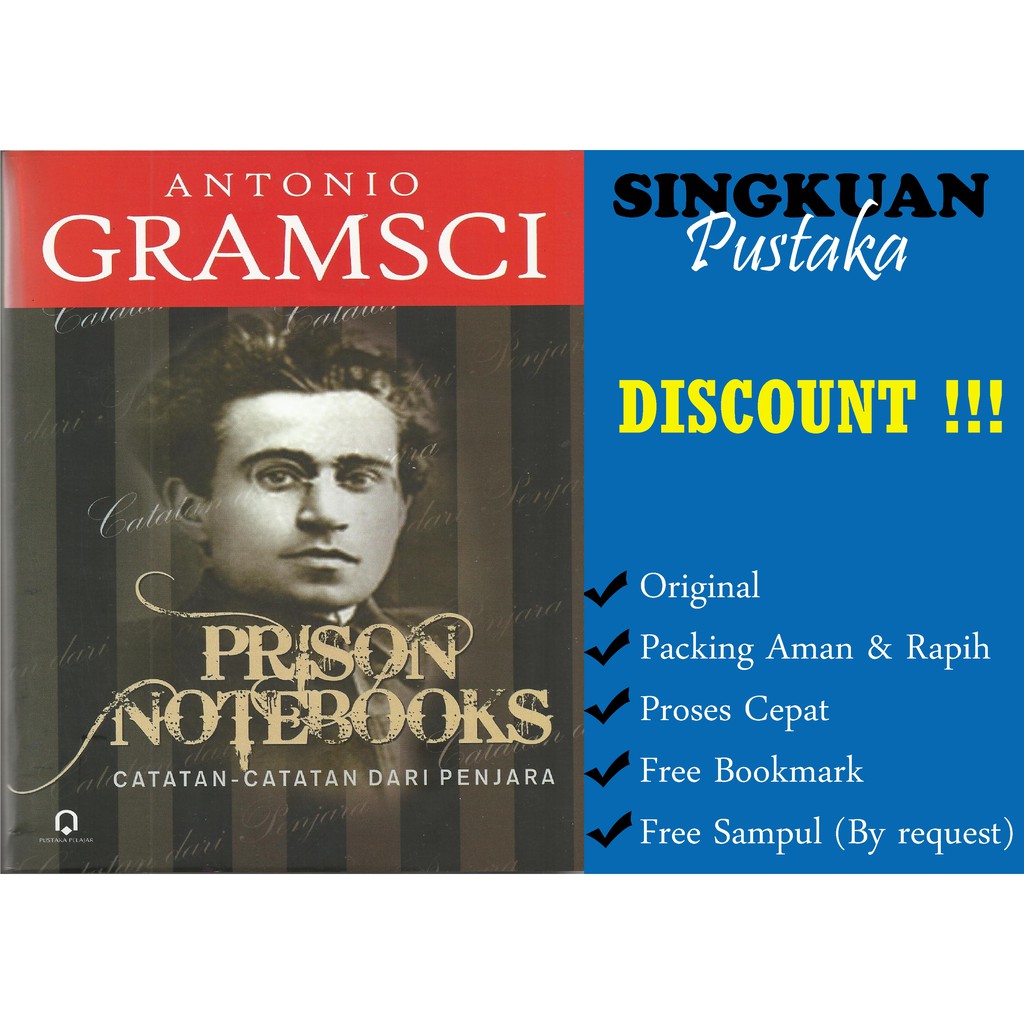 Jual Prison Notebooks, Catatan Catatan Dari Penjara - Antonio Gramsci ...