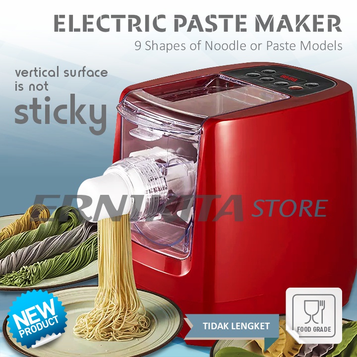 Jual MESIN PEMBUAT MIE PASTA OTOMATIS - Noodle Maker - Gilingan Pembuat Mie Bonus Scrapper ...