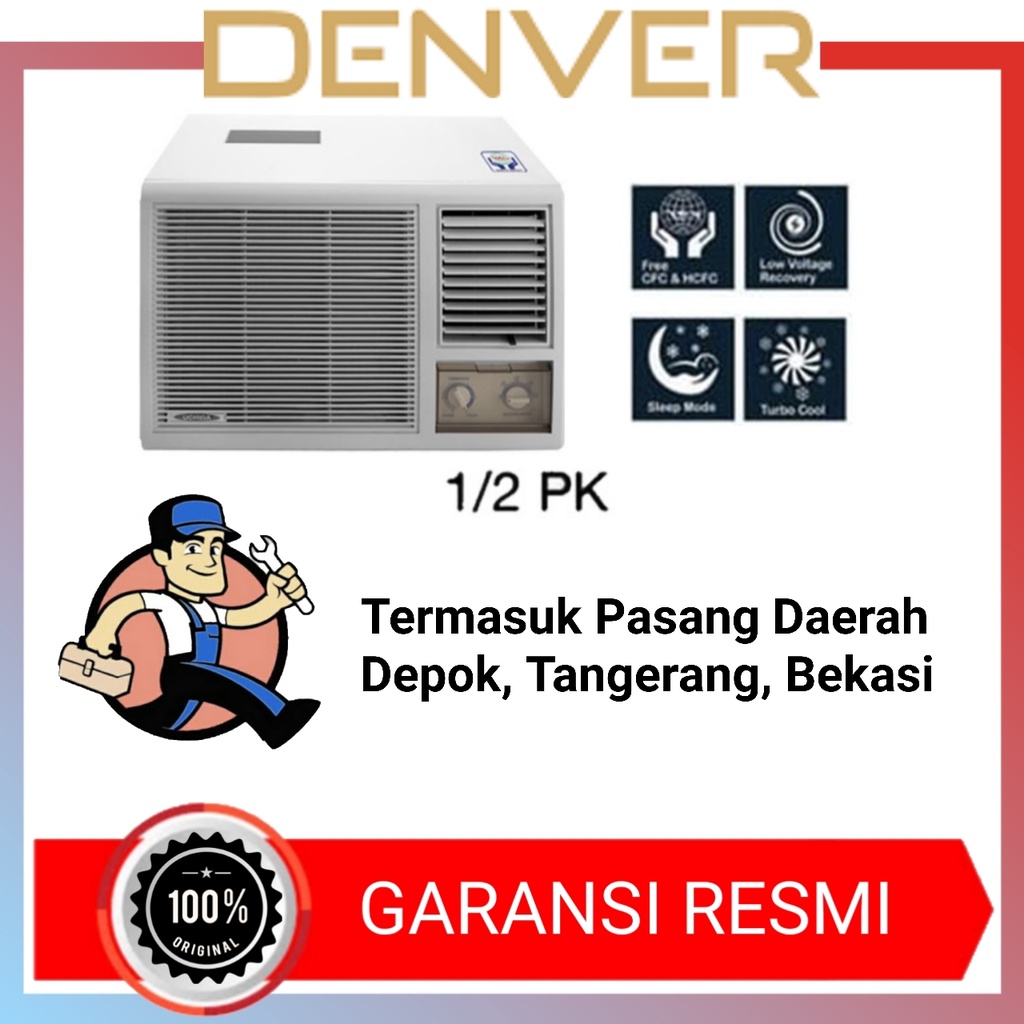 Jual AC Window Uchida MP-W5MZ 0.5pk | Shopee Indonesia