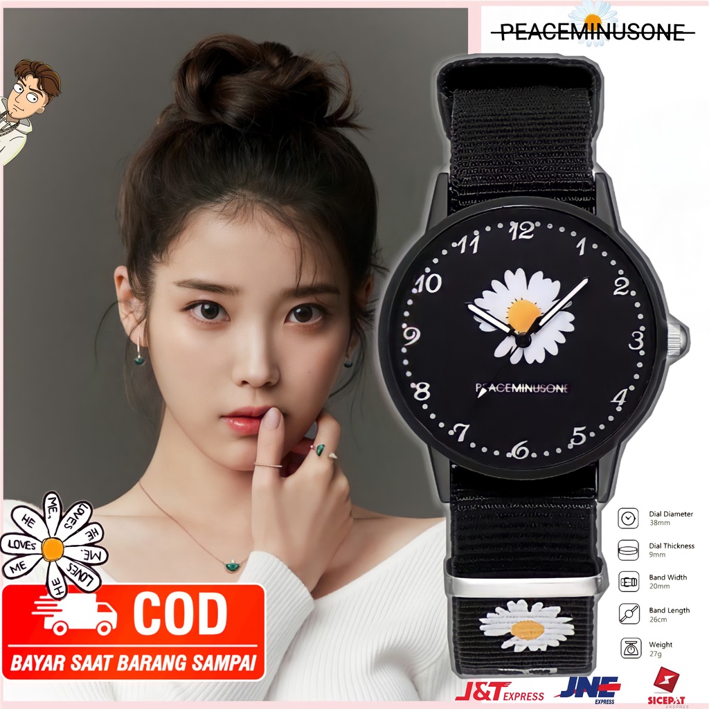 Jual Jam Tangan Peaceminusone Wanita Perempuan Cewek Remaja Casual ...