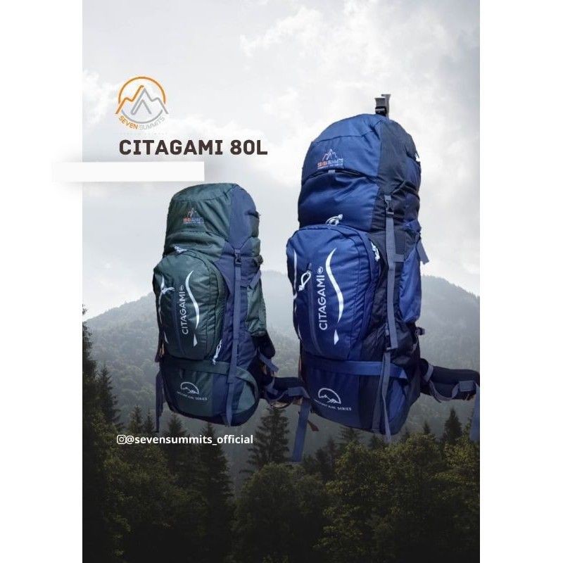 Jual CARRIER SEVEN SUMMITS CITAGAMI 80L/ TAS GUNUNG SEVEN SUMMITS CITAGAMI 80L | Shopee Indonesia