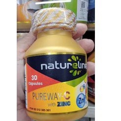 Jual natureline pureway c with zinc //vit c 500mg plus zinc | Shopee ...