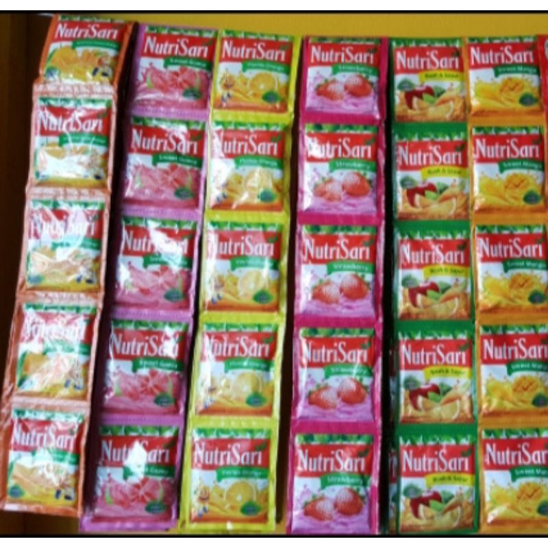 Jual Nutrisi Sari Sachet minuman aneka rasa | Shopee Indonesia