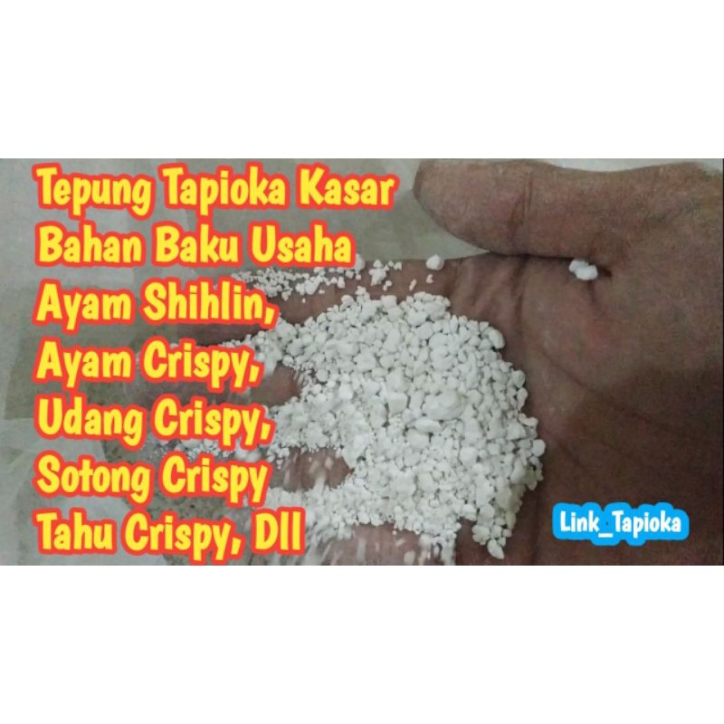 Jual Tepung Tapioka Kasar Ala Sihlin Crispy Tepung Ayam Pok Pok 1 KG ...