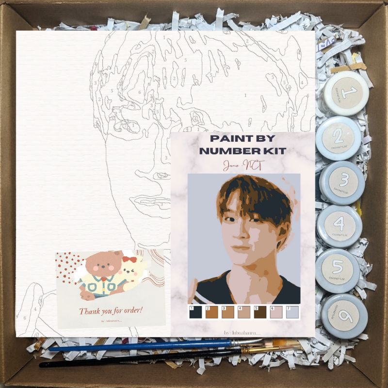 Jual Paint By Number [Jeno - NCT] | Paint By Numbers NCT | Painting Kit ...