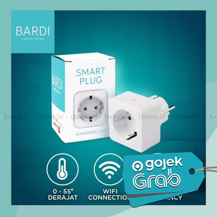 Jual BARDI Smart PLUG Colokan Steker Wifi Wireless Listrik - IoT Smart ...