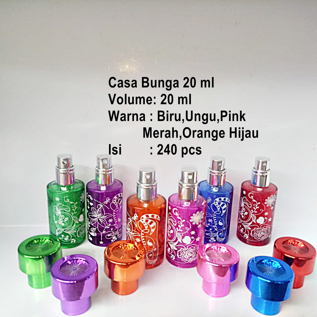 Jual Botol Parfum New Casa Bunga 20 ml lusinan | Shopee Indonesia
