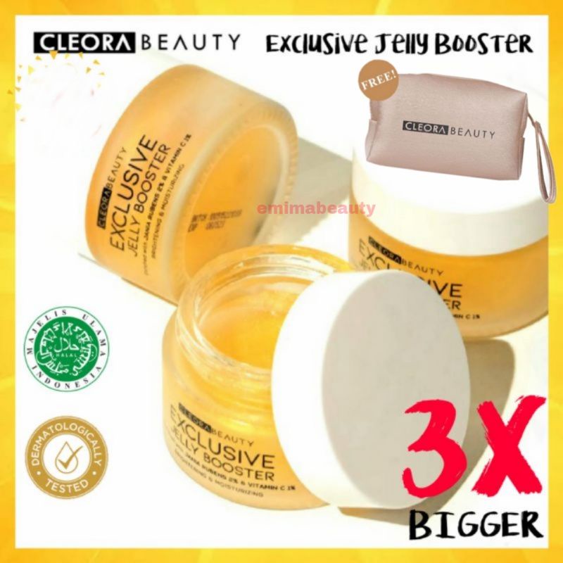 Jual [READY COD] CLEORA BEAUTY EXCLUSIVE JELLY BOOSTER ORIGINAL ...