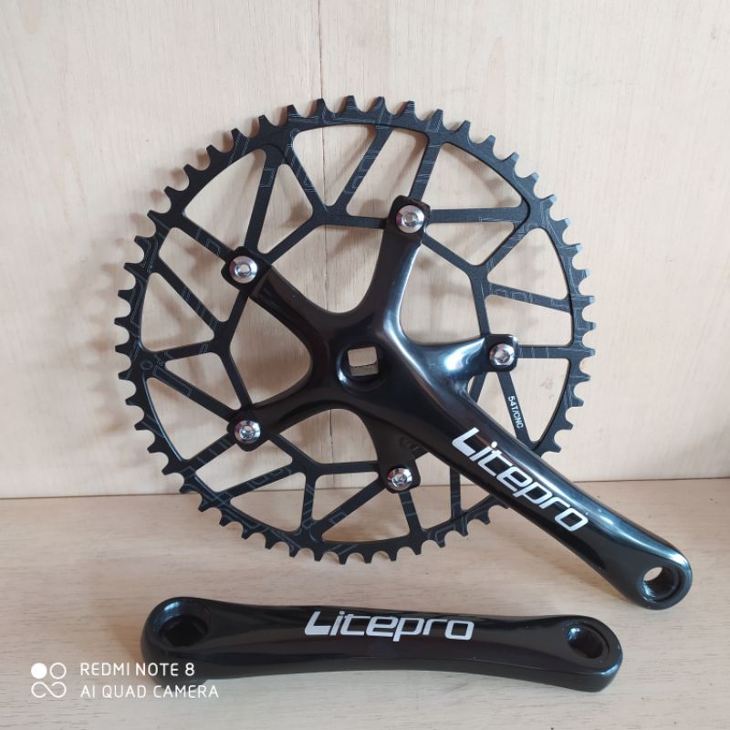 Jual Crank Set Litepro Chainring 54T | Shopee Indonesia
