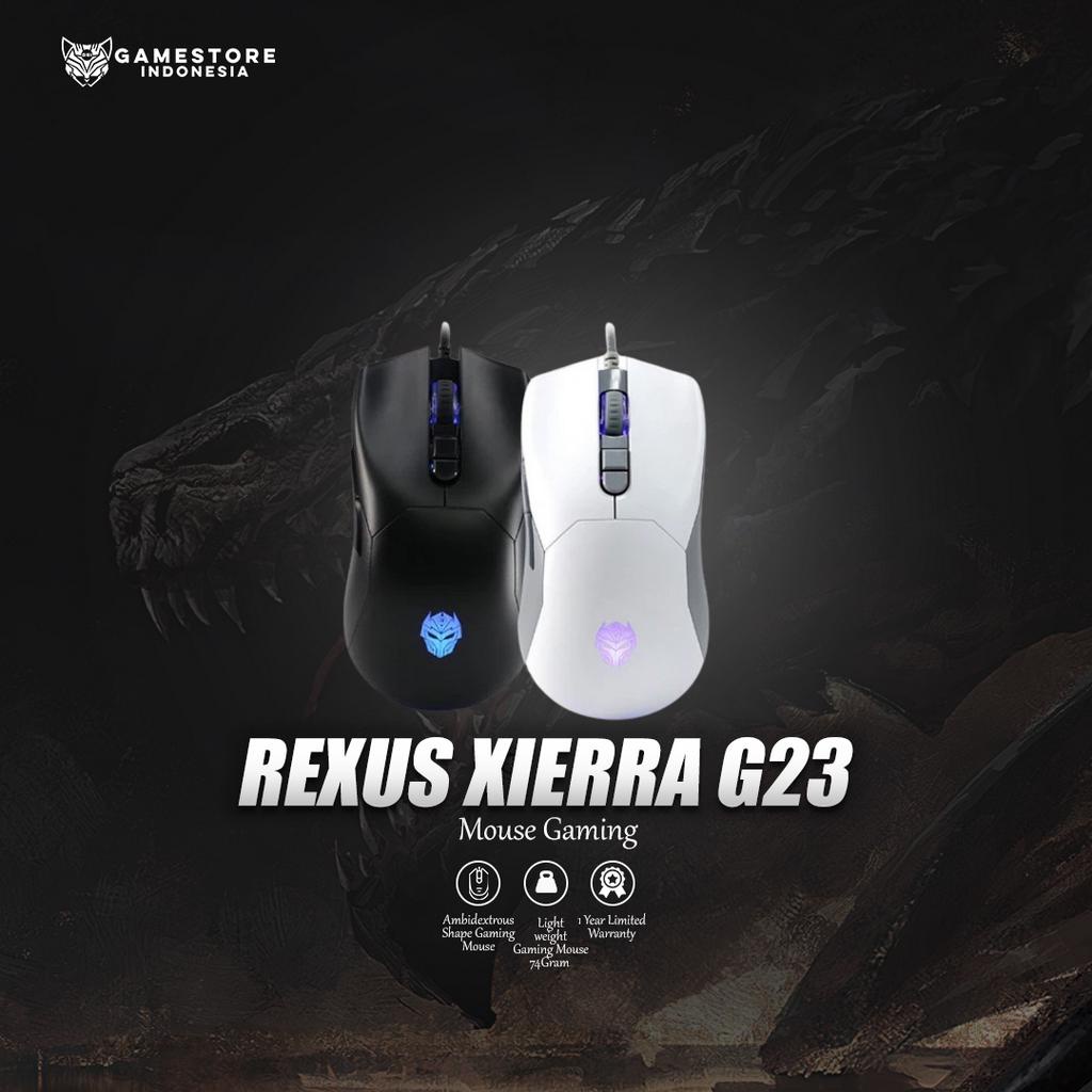 Jual Mouse Gaming Xierra G23 - Rexus | Shopee Indonesia