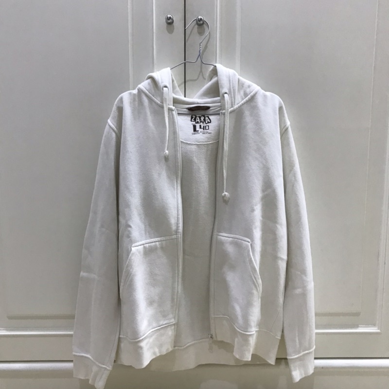 Jual Preloved Zara Men White Jacket Jaket Putih | Shopee Indonesia
