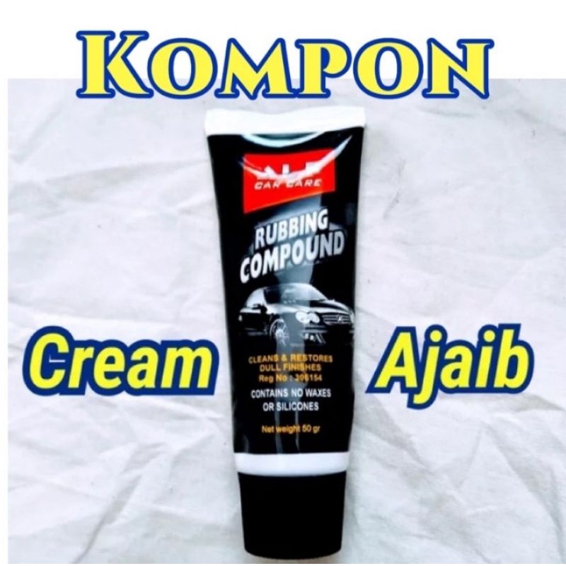 Jual KOMPON ALF Rubbing Compound Penghilang Baret Body Kendaraan ...