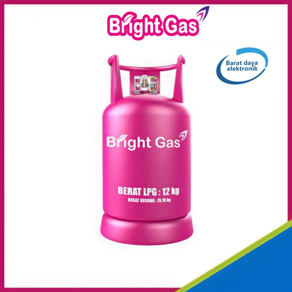 Jual Tabung Gas Bright Gas Elpiji 12 Kg + Isi Resmi Pertamina | Shopee Indonesia