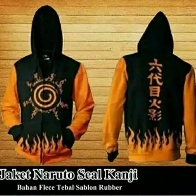 Jual Jaket kyubi seal Naruto segel | Shopee Indonesia