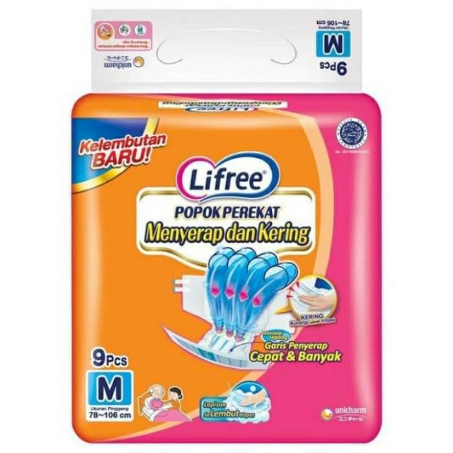 Jual Lifree Popok Perekat M9/L8/XL7 | Shopee Indonesia