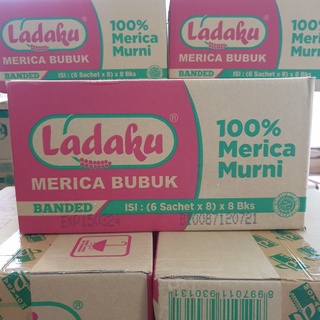 Jual Ladaku Sachet Dus / Ladaku Merica bubuk 72 sachet x 8 bks / Lada ...
