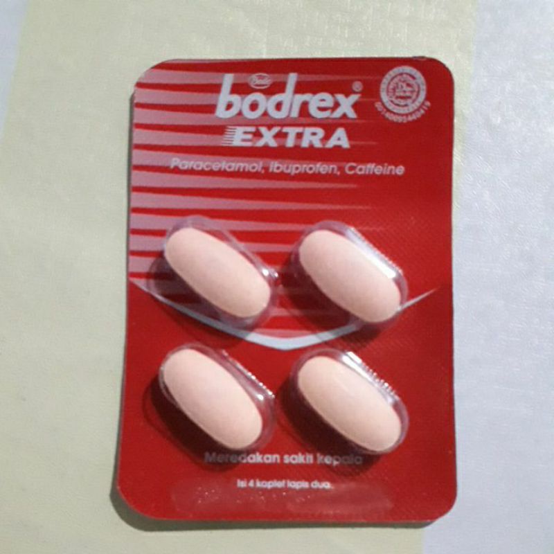 Jual Bodrex Extra/kap 4's bls (4 blister) | Shopee Indonesia