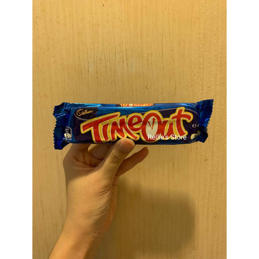 Jual CADBURY TIMEOUT TWO WAFER FINGER CHOCOLATE 40GR- SNACK BAR ...