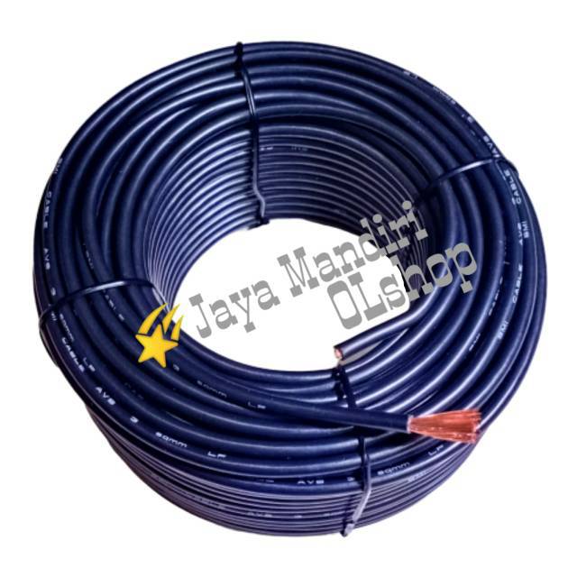 Jual Kabel Motor Mobil NYAF Serabut 3mm / Kabel Serabut 1 x 3mm Isi Tebal Kualitas Tembaga Asli ...