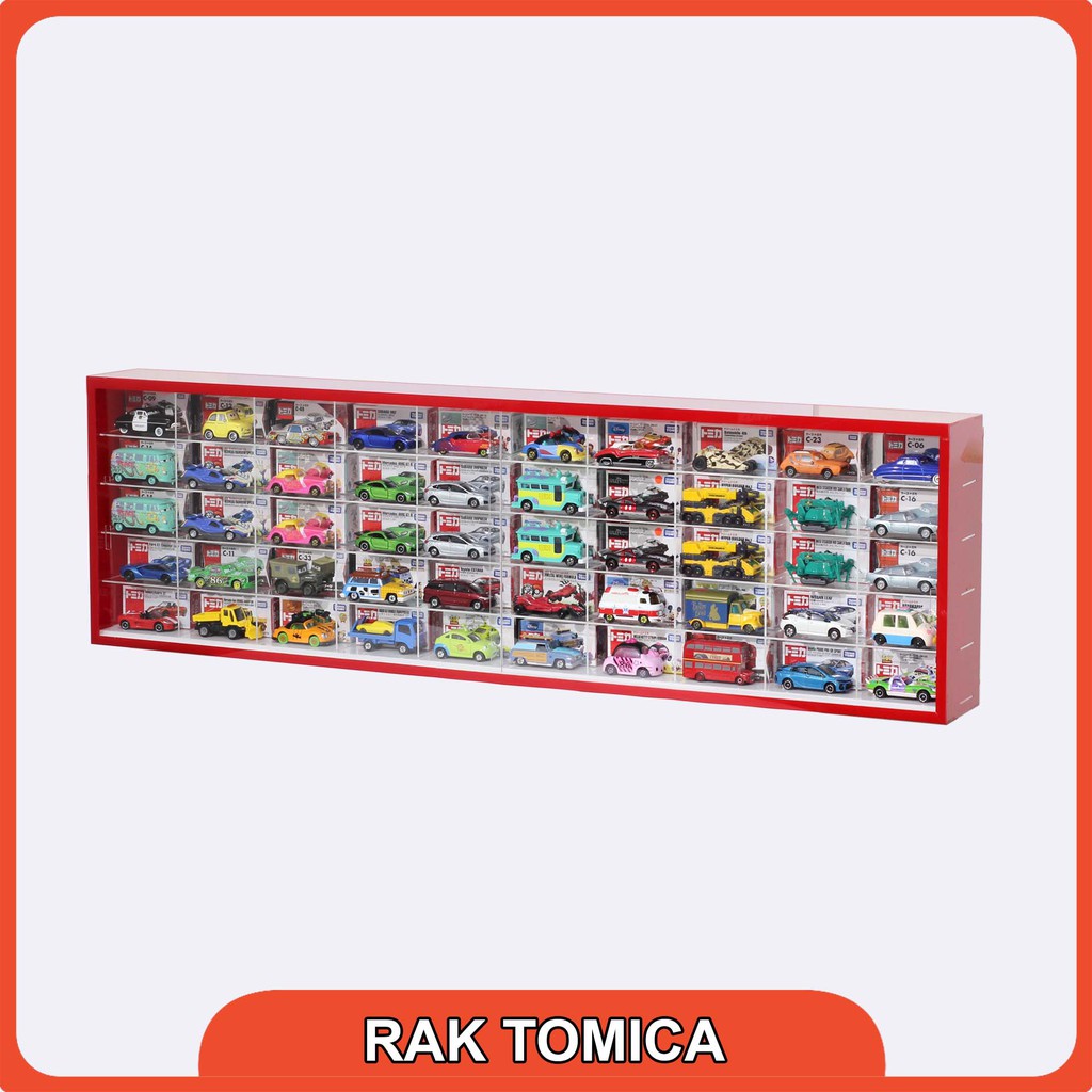 Jual Rak Tomica Akrilik Box In Landscape No Header Edition - Isi 50 ...