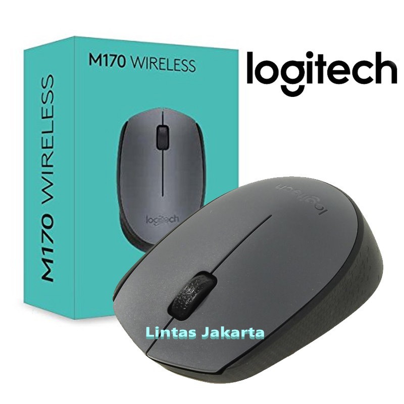 Jual Mouse Komputer / Computer Wireless Merk Logitech Type M170 ...