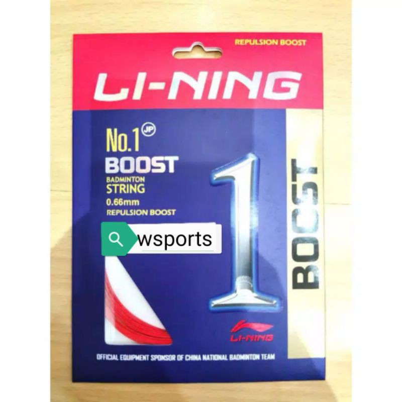 Jual Senar Badminton Lining Li Ning No 1 Boost No1 ORIGINAL | Shopee ...